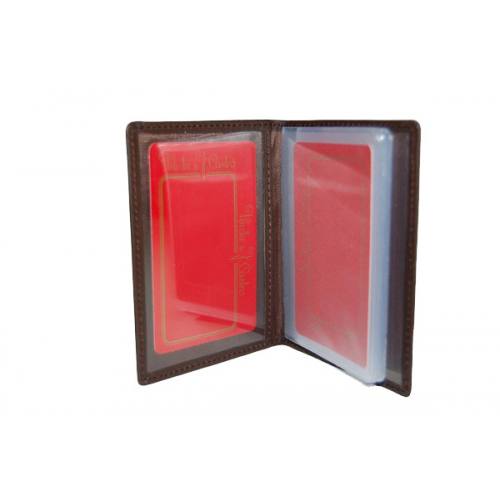 Tarjetero confeccionado en cuero auténtico de Ubrique.